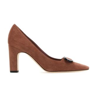 Manolo Blahnik Femme, Chaussures, Brun, Taille: 38 EU Escarpins Pointus Fenixhi