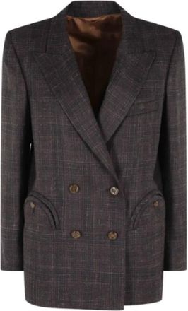 Blaz&eacute; Milano Femme, Vestes, Brun, Taille: 34 FR Askari Everynight Blazer