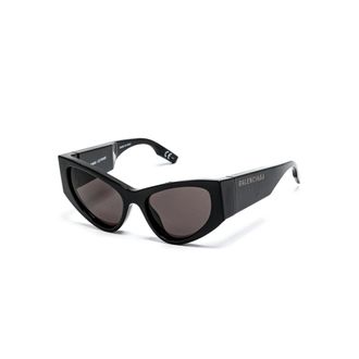 Balenciaga 751474 Cat-Eye Sunglasses - Black