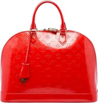 Louis Vuitton Sac Alma Pre-owned - Femme - Pre-owned - Rouge - Taille: ONE Size