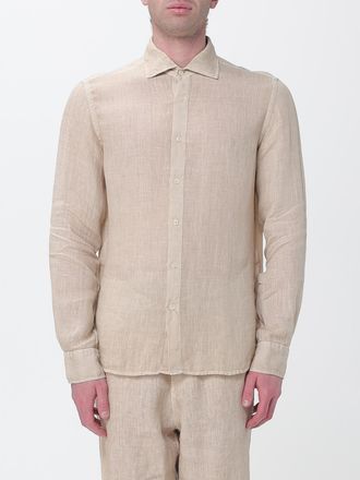 120% Lino Chemise 120% LINO Homme couleur Safari