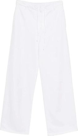 Semicouture Femme, Pantalons, Blanc, Taille: W27 Pantalon en coton Daria