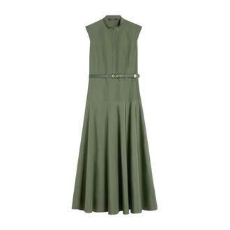 Max Mara Max Mara Studio Kleid Gr&uuml;n - - Dresses - Damen - Gr&uuml;n - XS