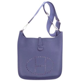 Herm&egrave;s Pre-owned Vintage Schultertasche - - Pre-owned - Damen - Lila - ONE SIZE
