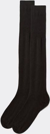 Calzedonia Lange Herrensocken Mit Kaschmir Braun