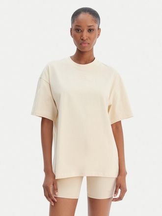 Reebok T-Shirt Reebok x Ewa Chodakowska RK25611CCW Beige Relaxed Fit