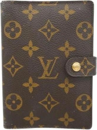 Louis Vuitton unisex, Pre-owned, Brun, Taille: ONE Size Bureau &agrave; domicile en tissu Pre-owned