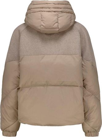 Garcia Kurzjacke natur,Casual,Polyester,Unifarben,Kapuze,Langarm,Regular Fit