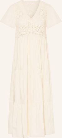 BA&SH Ba&Sh Kleid Sandy Mit Lochspitze beige