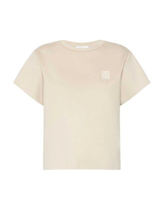 Max Mara T-shirt &agrave; manches courtes avec une silhouette l&eacute;g&egrave;rement carr&eacute;e