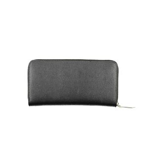 Calvin Klein Logo-Embossed Polyethylene Wallet - Black