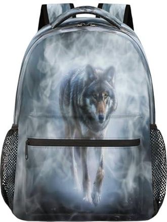 Generic Loup Sac &Agrave; Dos Antivol Sacs A Dos L&eacute;ger Cartables Scolaires Pour Travail Voyage Randonn&eacute;e 29X40Cm
