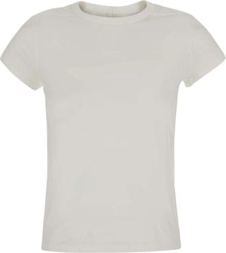 Rick Owens Cropped Level T - - Tops - Damen - Wei&szlig; - S