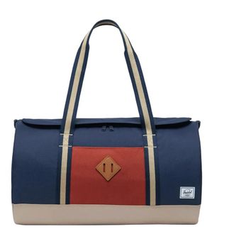 Herschel Heritage Duffle Tasche Schwarz/Rot Streifen - - Bags - unisex - Mehrfarbig - ONE SIZE