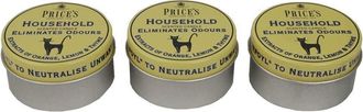 Price's Candles Prices Haushalts-Duftkerze in der Dose beseitigt Haushaltsgerüche, Wachs, gelb, 6.8 l x 19.8 w x 4 h centimeters