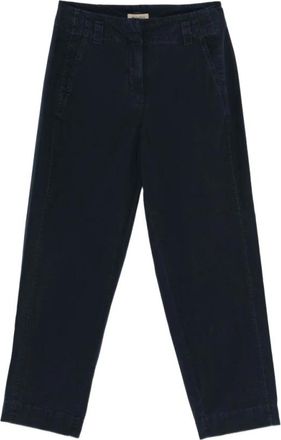 Woolrich Femme, Pantalons, Bleu, Taille: W27 Cropped Pantalons