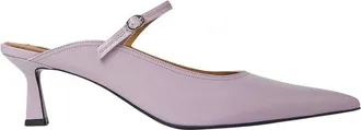 Reike Nen Reike Nen, Femme, Chaussures, Violet, Taille: 36 EU Mules &agrave; talons chaton Mary Jane pointues