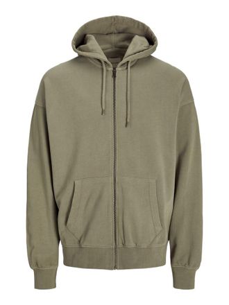 Jack & Jones JJECHARGE Faded Sweat Zip Hood NOOS