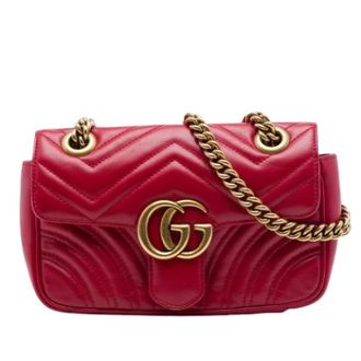 Gucci Pre-owned Vintage Schultertasche - - Pre-owned - Damen - Rot - ONE SIZE