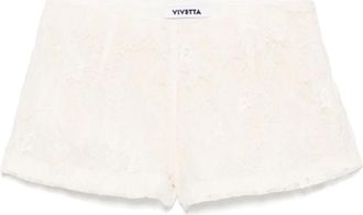 Vivetta Vivetta, Femme, Shorts, Beige, Taille: 36 FR Short Shorts