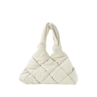 Bottega Veneta Pre-owned Padded Lock Tote - - Pre-owned - Damen - Wei&szlig; - ONE SIZE