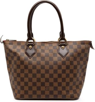 Louis Vuitton Crossbody Bags - Damier Ebene Saleya PM - Gr. unisize - in Braun - f&uuml;r Damen