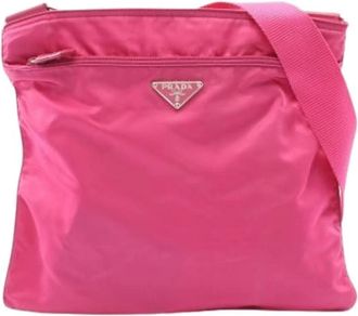 Prada Sac bandouli&egrave;re vintage doccasion - Femme - Pre-owned - Rose - Taille: ONE Size