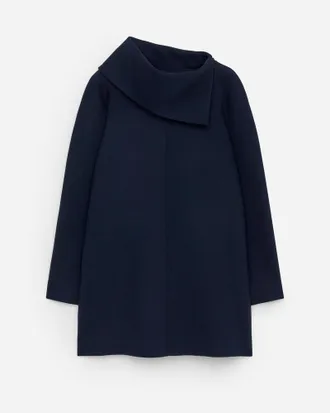 Arket Minikleid Aus Wollmischung -Blau