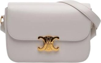Celine Sac bandouli&egrave;re vintage Pre-owned - Femme - Pre-owned - Blanc - Taille: ONE Size