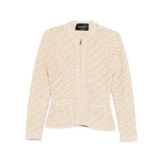 Fabiana Filippi Jacke mit Rei&szlig;verschluss - - Jackets - Damen - Beige - S