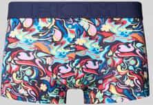 HOM Trunks mit Logo-Stitching Modell Psychedelic