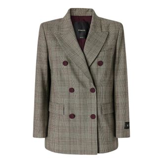 Pinko New Guinea Wollmischungs-Blazer - - Jackets - Damen - Grau - S