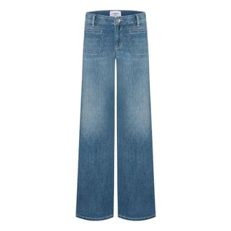 Cambio Wide Jeans - - Jeans - Damen - Blau - S L33