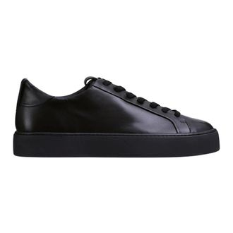 H&ouml;gl Baskets en cuir Carly &agrave; lacets - Femme - Chaussures - Noir - Taille: 41 1/2 EU