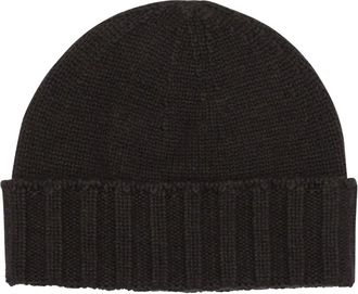Drumohr Gerippte Beanie - Braun