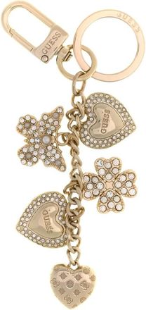 Guess Metall Schl&uuml;sselanh&auml;nger mit Anh&auml;nger - - Accessories - Damen - Beige - ONE SIZE