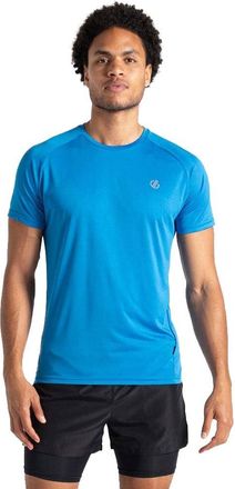 Dare 2B Dare2b Herren Shirt Kurzarmshirt Oberteil T-Shirt Accelerate Tee, Farbe:Dunkelblau, Artikel:-ZV7 Moonlight Denim, Größe:L