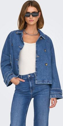 Only Jeansjacke ONLAPRIL SHORT DNM TRENCH AKM