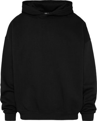 Harlem Soul Herren/Damen Hoodie Oversize ELY-AS | Kapuzenpullover Unisex Black XXXL