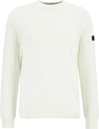 Barbour Monmouth Rundhals-Pullover - - Knitwear - Herren - Wei&szlig; - 2XL