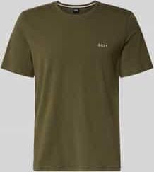 HUGO BOSS Regular Fit T-Shirt aus Baumwoll-Mix