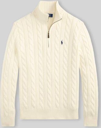 Polo Ralph Lauren Relaxed Fit Troyer aus reiner Baumwolle