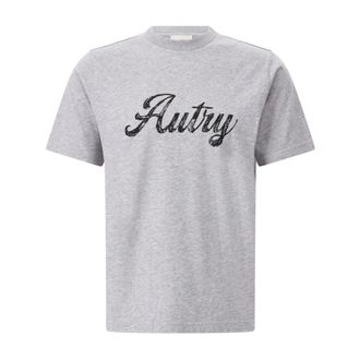 Autry Homme, Tops, Gris, Taille: M T-Chemises