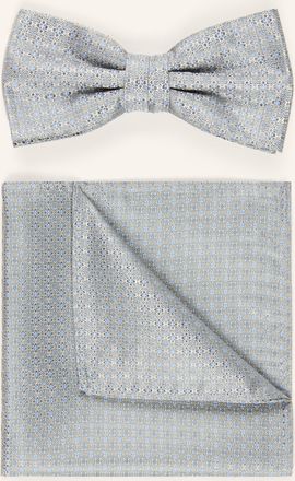Prince Bowtie Prince Bowtie Set: Fliege Und Einstecktuch gruen