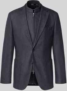 HUGO BOSS Slim Fit Sakko aus Woll-Mix mit Kaschmir-Anteil Modell H-Hutson