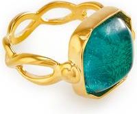 Goossens Bague carrée Cabochons