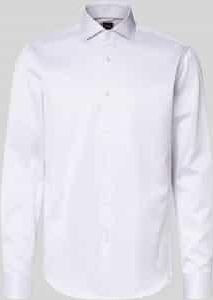 HUGO BOSS Regular Fit Businesshemd aus reiner Baumwolle Modell JOE