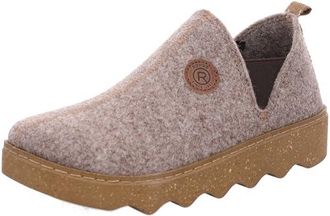 Rohde Chaussons Femme Foggia-D 6106, Pointure:42 EU, La Couleur:Beige