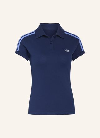 adidas Originals Adidas Originals 3-Streifen Poloshirt blau