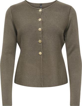Only Onlmelli Ls Oneck Button Cardi Nca KNT